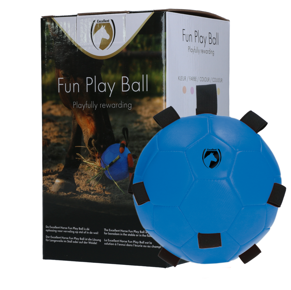 Excellent Horse Fun Play Ball Blauw – Petsexclusive